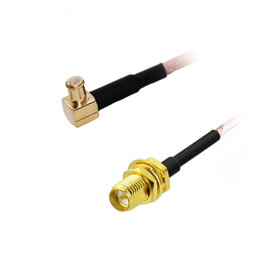 Pigtail SMA-Female RP to MC Card right angled - MiFi-hotspot